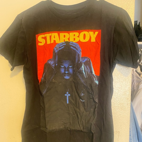 Hot Topic | Shirts | The Weeknd Starboy Tee | Poshmark